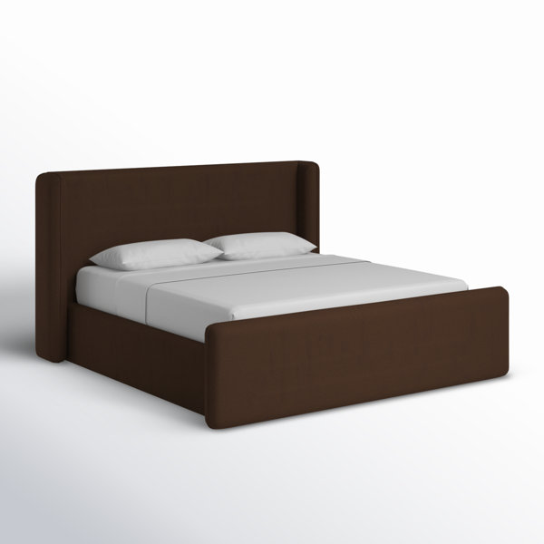 Joss & Main Aelin Upholstered Platform Bed & Reviews | Wayfair